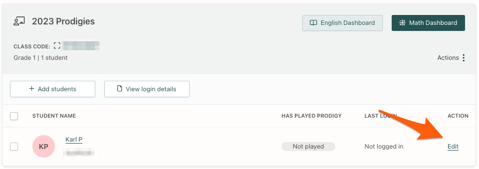 How-to: Apply a Grade Override on a Student Account – Prodigy Education