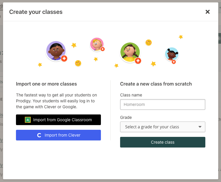 How-to: Create a New Class – Prodigy Education