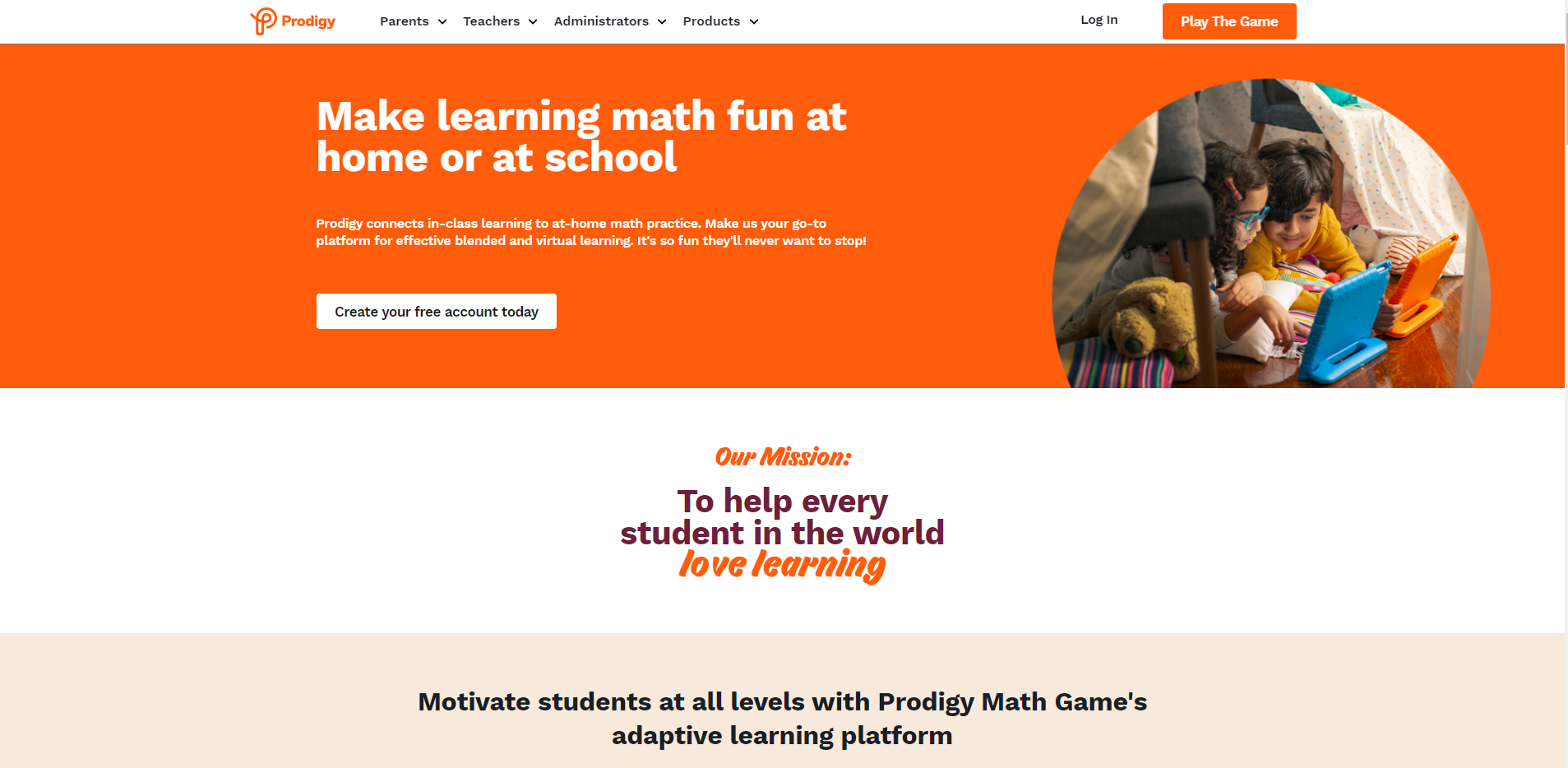 Cómo crear un Parent Account – Prodigy Education