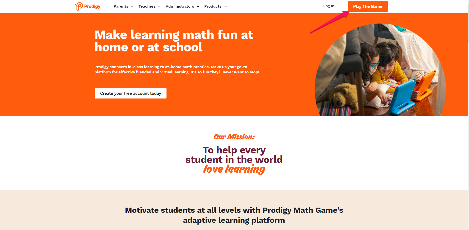 Cómo crear un Student Account nuevo – Prodigy Education
