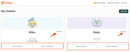 How-to: Apply a Grade Override to Your Child's Account – Prodigy Education